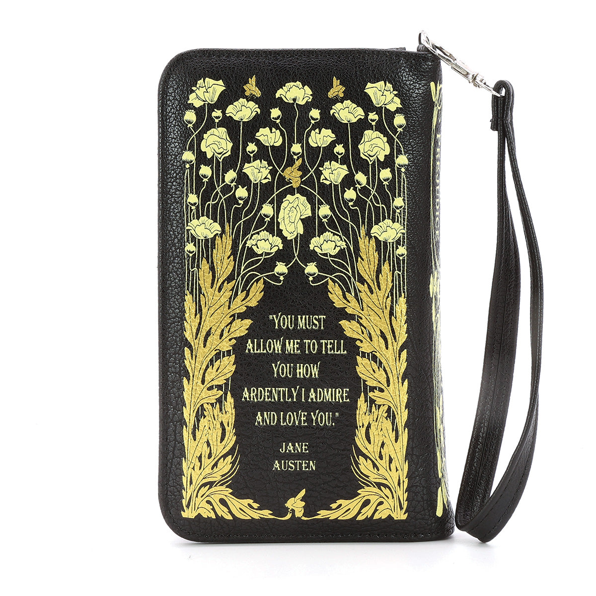 Pride and Prejudice Floral Book Wallet – www.comecoinc.com