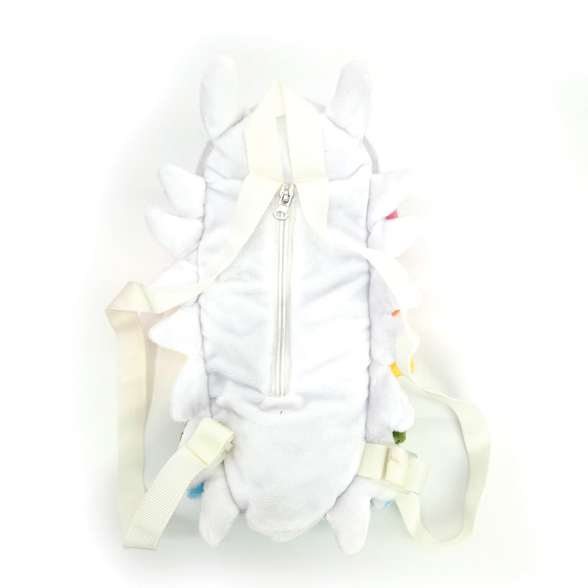 Rainbow Roly Poly Plush Backpack – www.comecoinc.com
