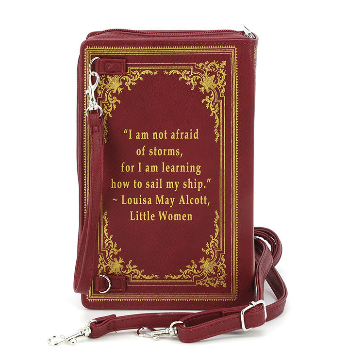 LITTLE WOMEN BOOK CLUTCH BAG IN VINYL – www.comecoinc.com