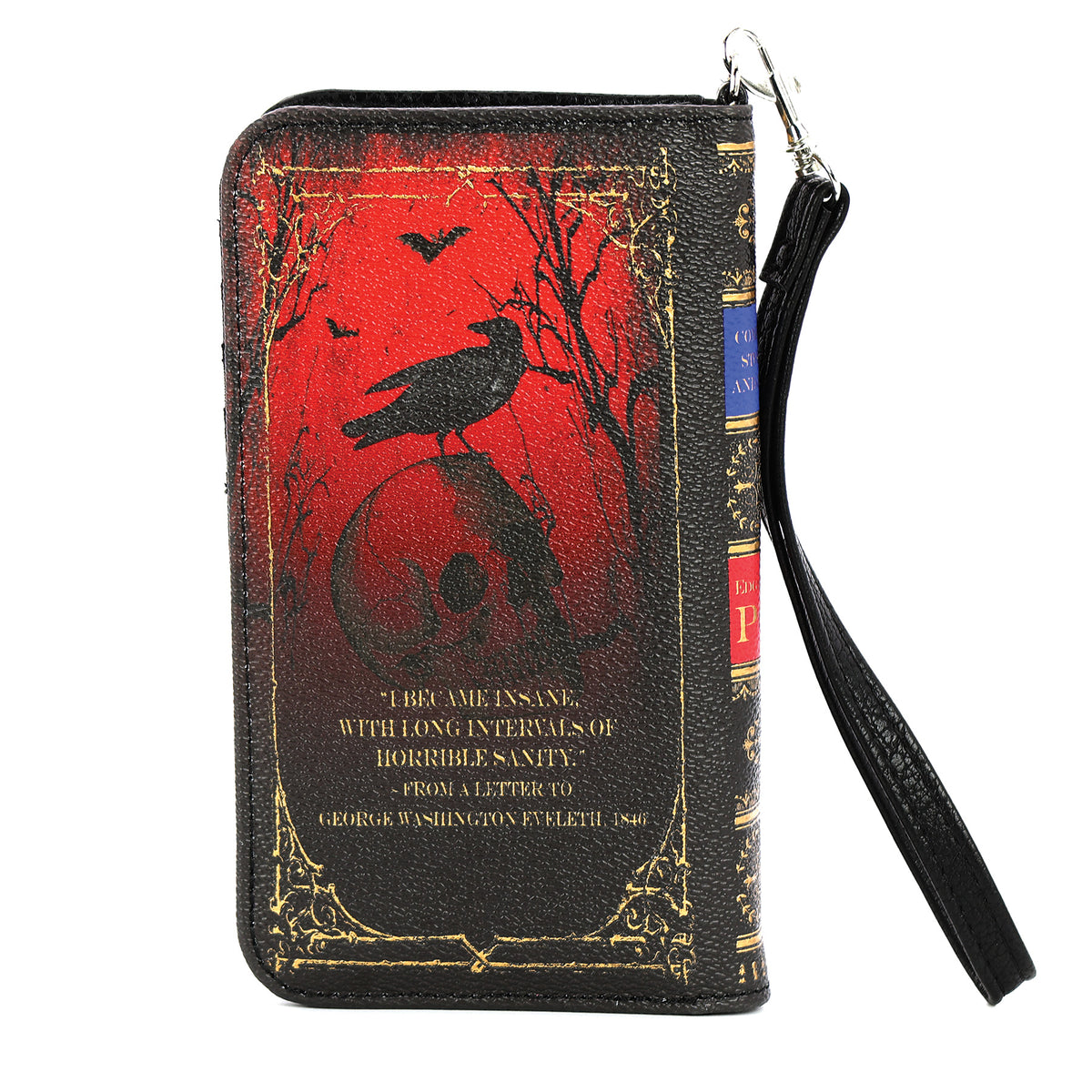 Edgar Allan Poe Book Wallet in Vinyl – www.comecoinc.com