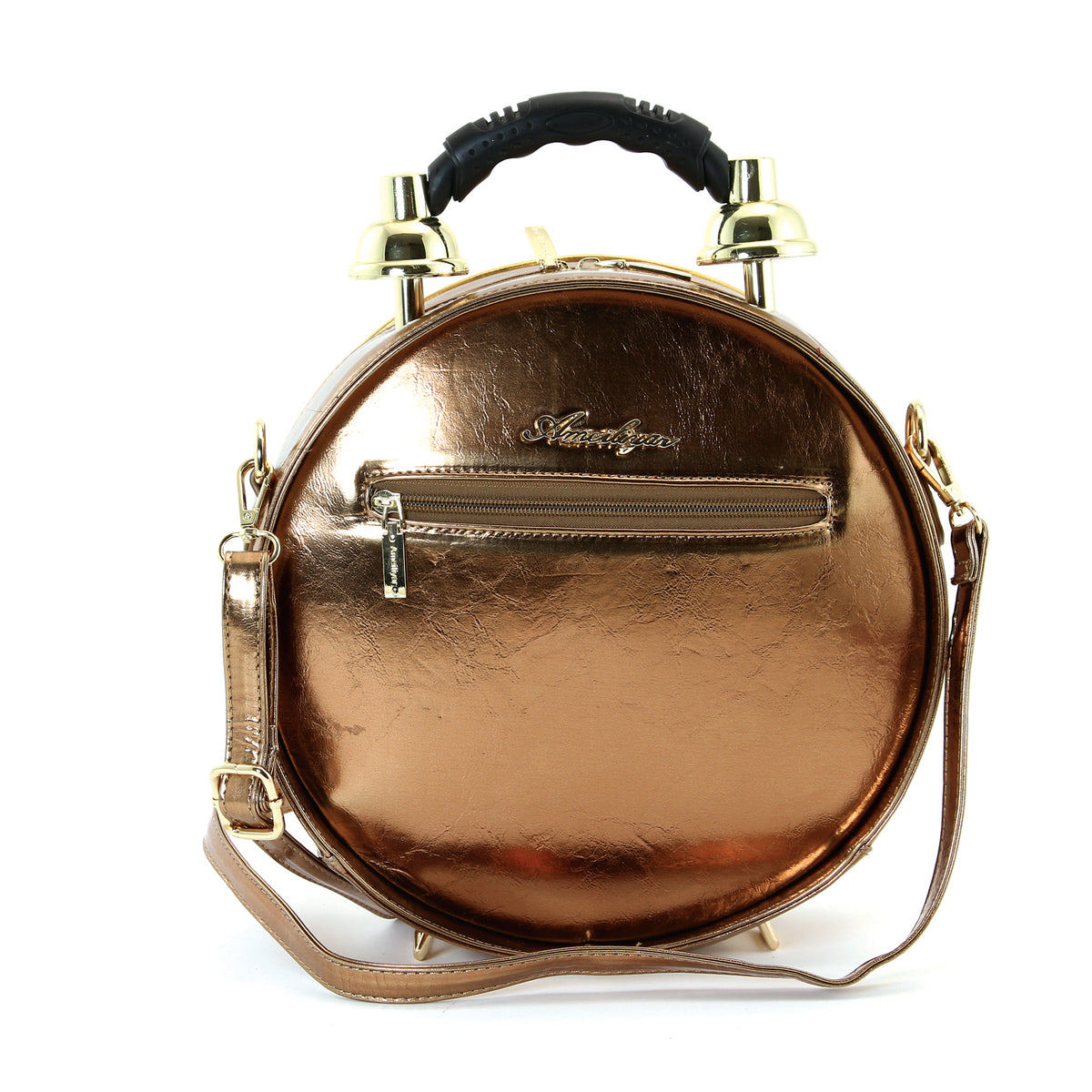 Antique Clock Bag in Vinyl Material – www.comecoinc.com