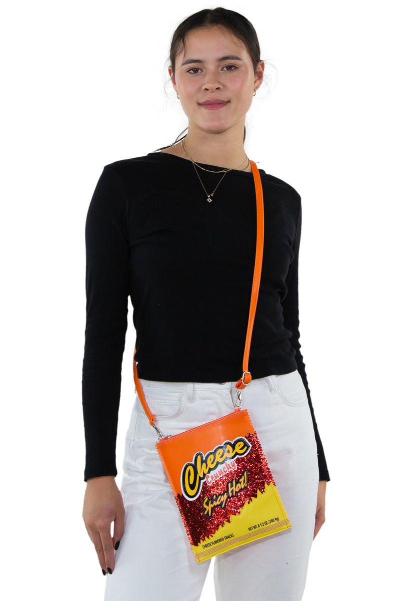 Cheese Crunch Crossbody Bag in Vinyl – www.comecoinc.com
